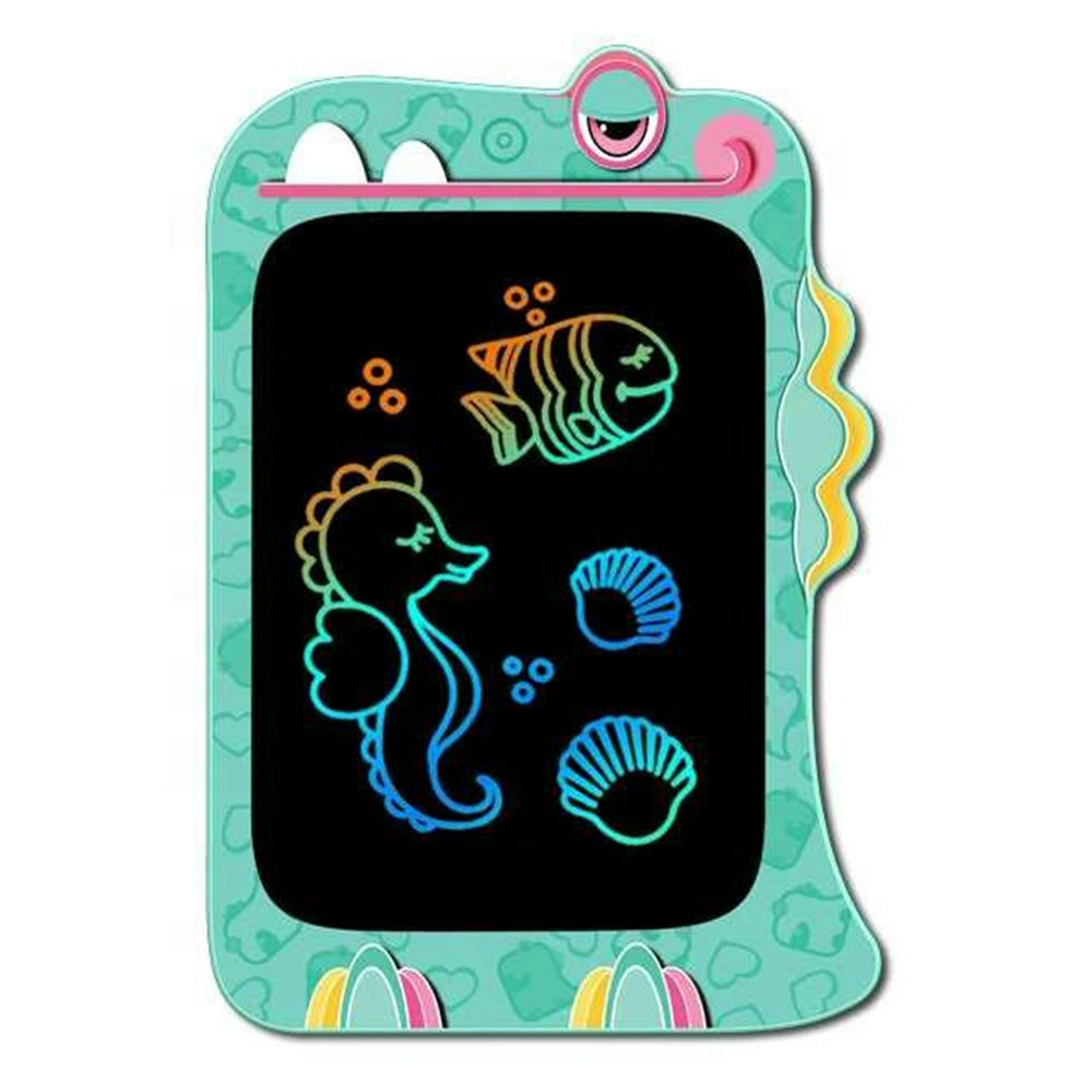 Tablet Para Niños LCD Multicolor 23x16cm Celeste Úpale - Úpale
